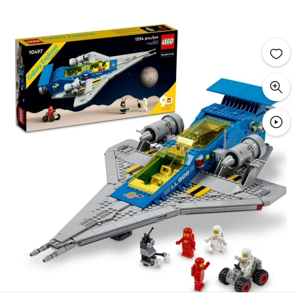 Lego | Toys | New Lego Icons Galaxy Explorer 497 90th Anniversary ...